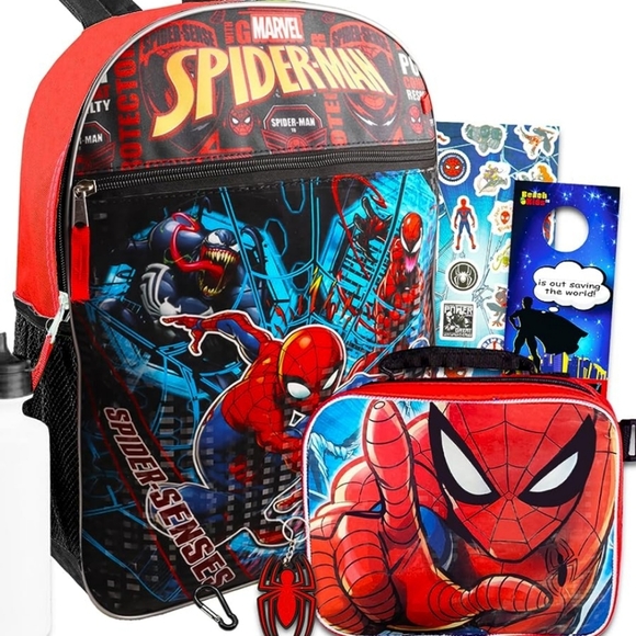 Marvel | Accessories | Marvel Comics Spiderman Backpack With ...